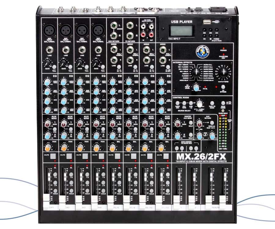 TOPP PRO MX.26/2FX Микшерный пульт в Москве и Санкт-Петербурге по ...